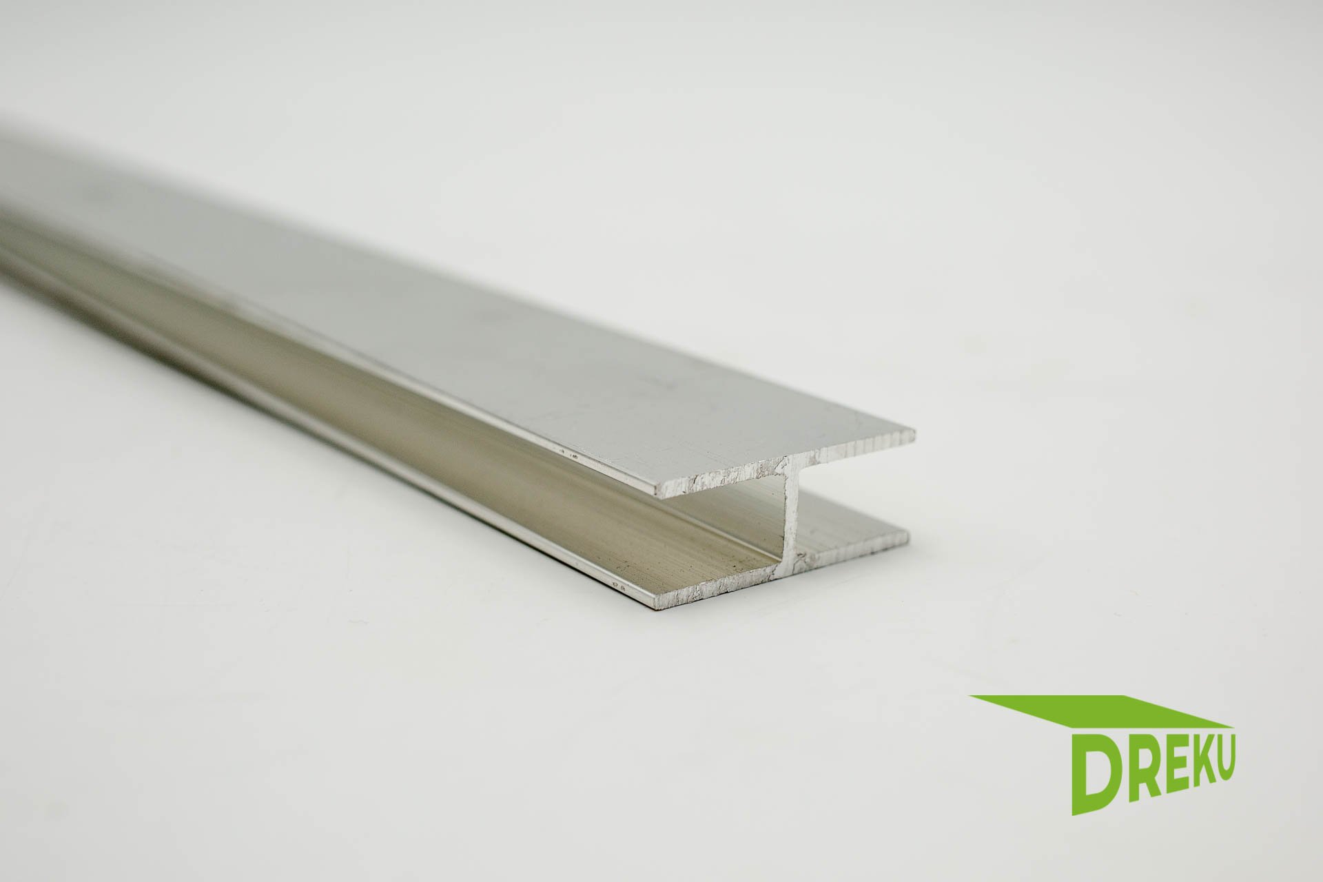 Aluminium H – Profil 8 mm "blank" | DREKU GmbH
